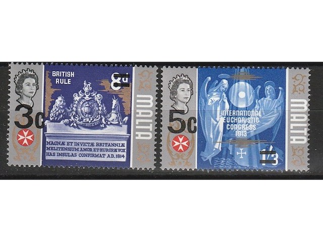 History of Malta (Overprint) - 1972 - MNH