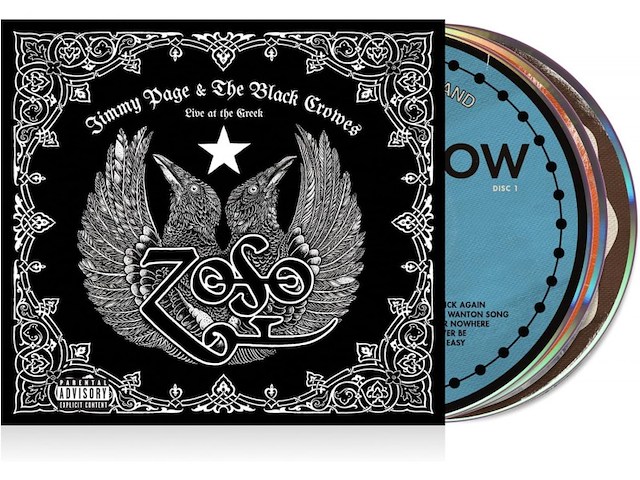 Jimmy Page and The Black Crowes Live at the Greek 3xCD