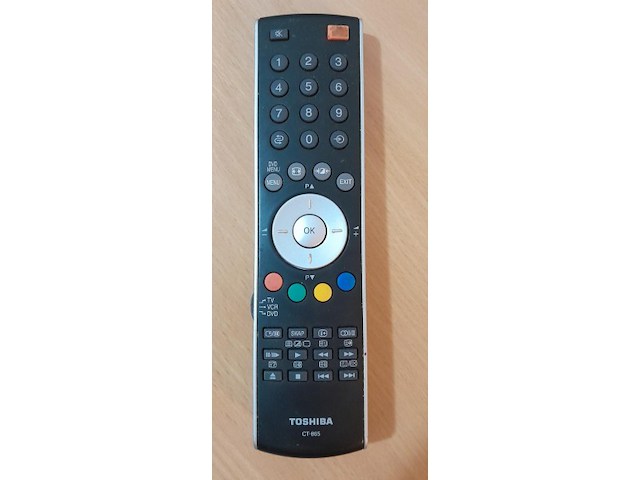 Toshiba CT-865 tv video dvd daljinac