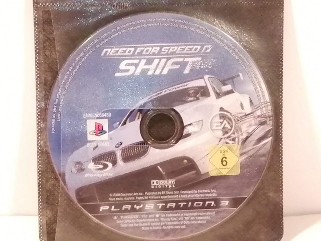 NEED FOR SPEED SHIFT - PS3