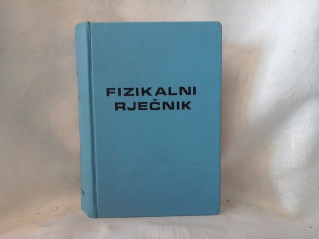 Fizikalni rječnik rečnik