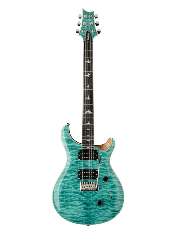 PRS SE Custom Quilt Turqoise Električna gitara