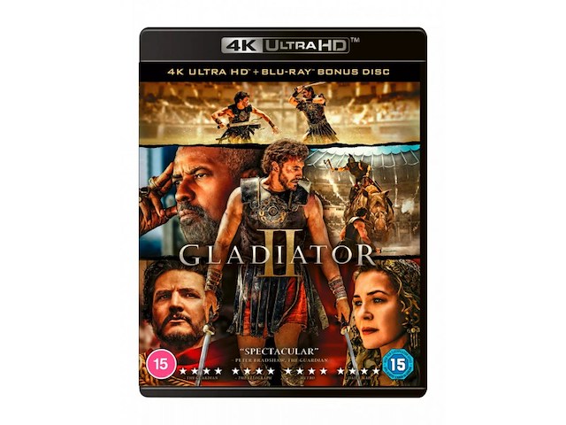 Gladiator II 4K UHD Blu-Ray + Bonus Disc