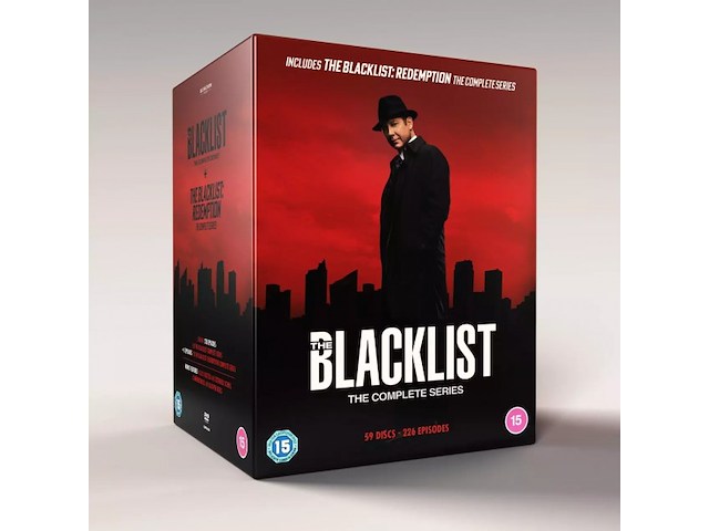 The Blacklist: The Complete Series 59 x DVD Box Set