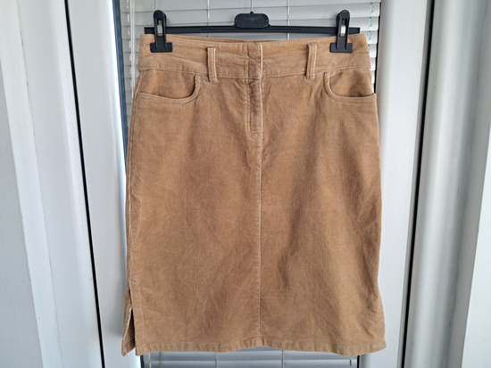 Midi somot suknja vel 36