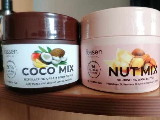 Set za telo- Coco scrub i Nut butter mix-NOVO