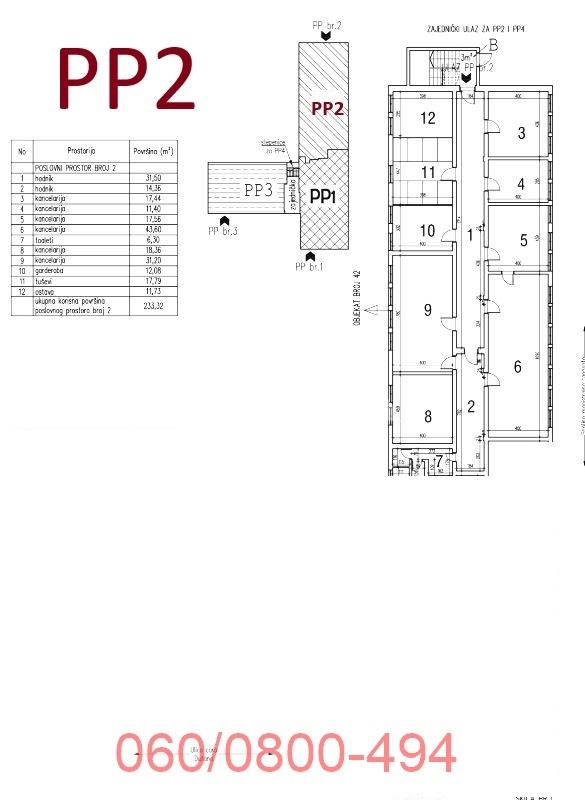 Poslovni prostor od 830 m2 u Zemunu, Cara Dušana ID#3141 5.000 €