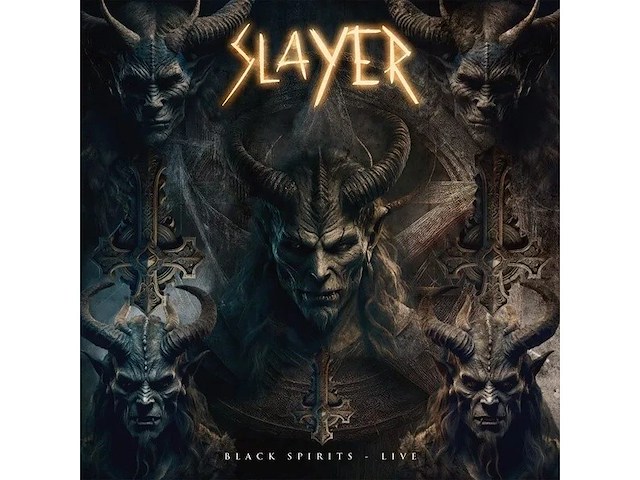 Slayer - Black Spirits Live, Black Splatter Vinyl LP