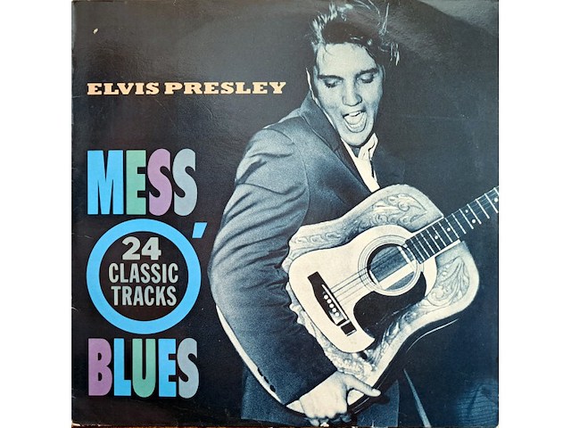 2LP*: ELVIS PRESLEY - MESS O` BLUES (UK PRESS) 1988 VG+