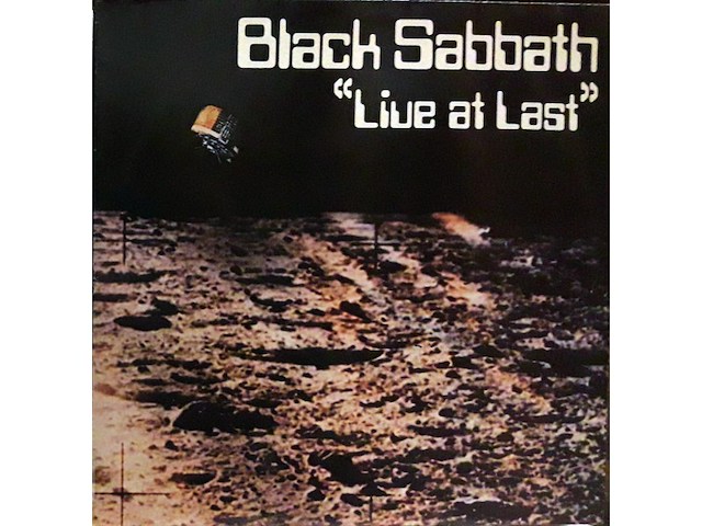 LP*: BLACK SABBATH - LIVE AT LAST (1980) England, MINT