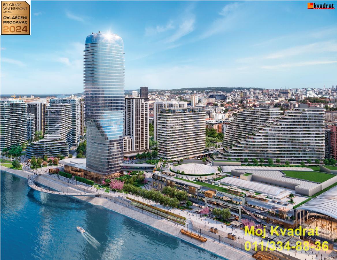 Savski venac, Belgrade Waterfront - BW BONACA, 146m2 - YOUR PEACEFUL HEAVEN - NO COMMISSION!