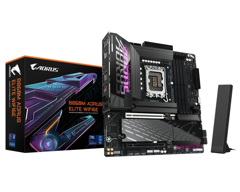 GIGABYTE B860M AORUS ELITE WIFI 6E rev. 1.0 matična ploča