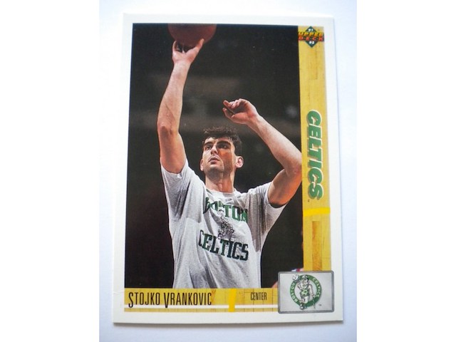 Stojko Vranković `Upper Deck 1991-1992`