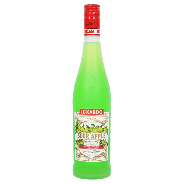Luxardo Sour Apple Liqueur 0,70l