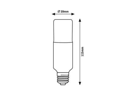 LED Sijalica SMD bela