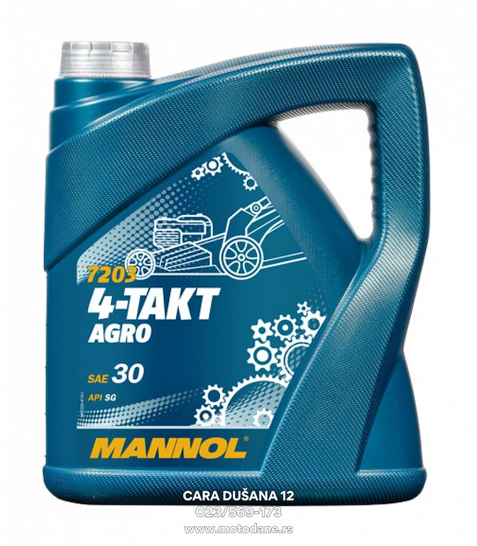 MANNOL Ulje za kosilice 4T 4L 10w30