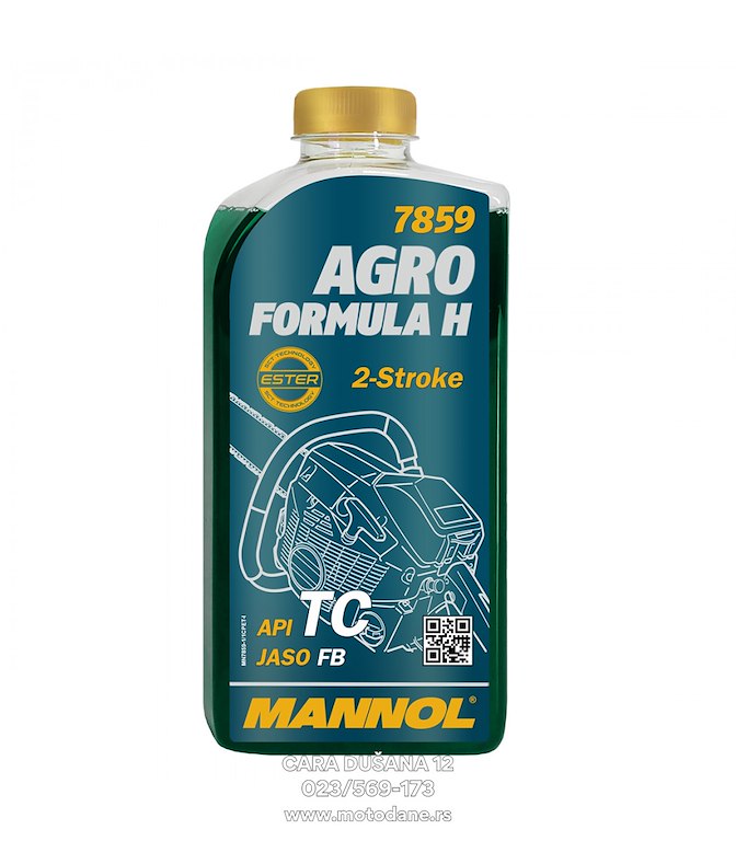 MANNOL Dvotaktol 2T sintetičko ulje 1L HQ