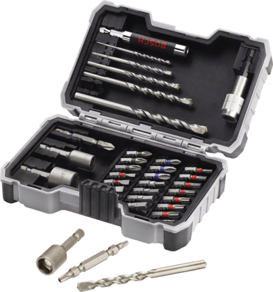 Bosch 35-delni set bitova sa CYL burgijama, Extra Hard sa kartonskim displejomID: EK000448281