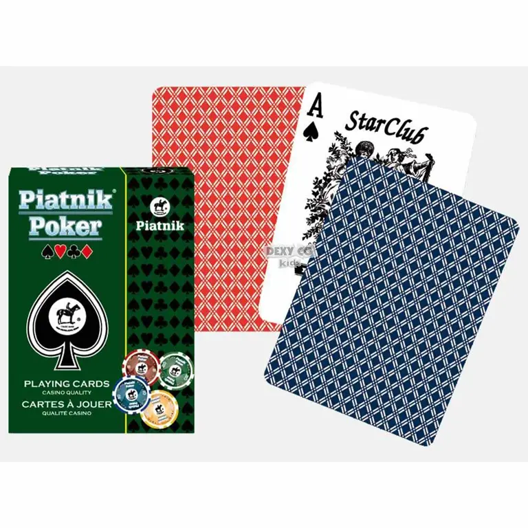 Piatnik
PIATNIK POKER KARTE SINGL SPIL (1322)