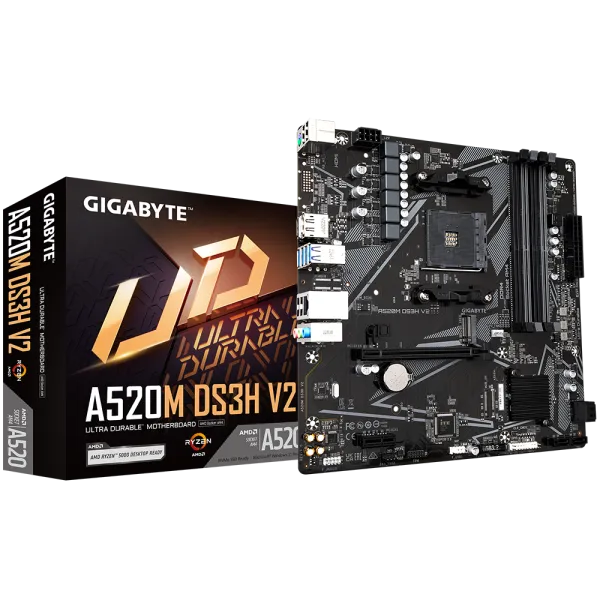 MB Gigabyte AMD AM4 A520M DS3H V2 1.0