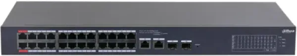 Dahua switch CS4226-24ET-375, CLOUD UPRAVLJIVI LAYER 2 POE 26-PORTNI SA 2 RJ45 UPLINK-A I 2 SFP