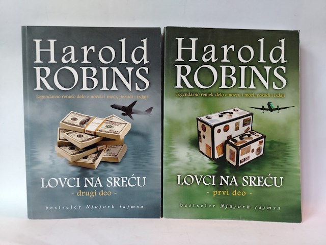 Lovci na sreću 1 i 2 - Harold Robins