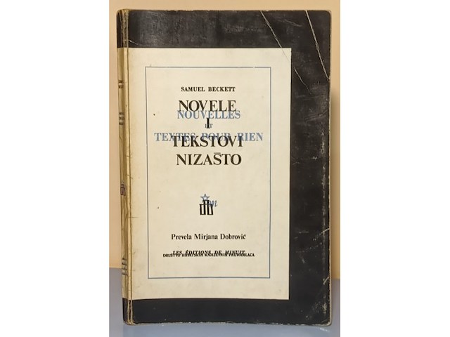 NOVELE I TEKSTOVI NIZAŠTO Samjuel Beket