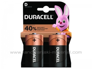 DURACELL alkalna baterija LR20(D, MONO) 2 komada