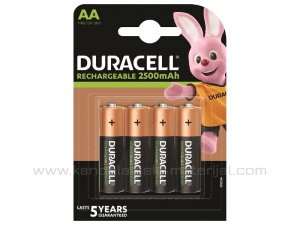 DURACELL punjive baterije AA 2500mAh 4 komada