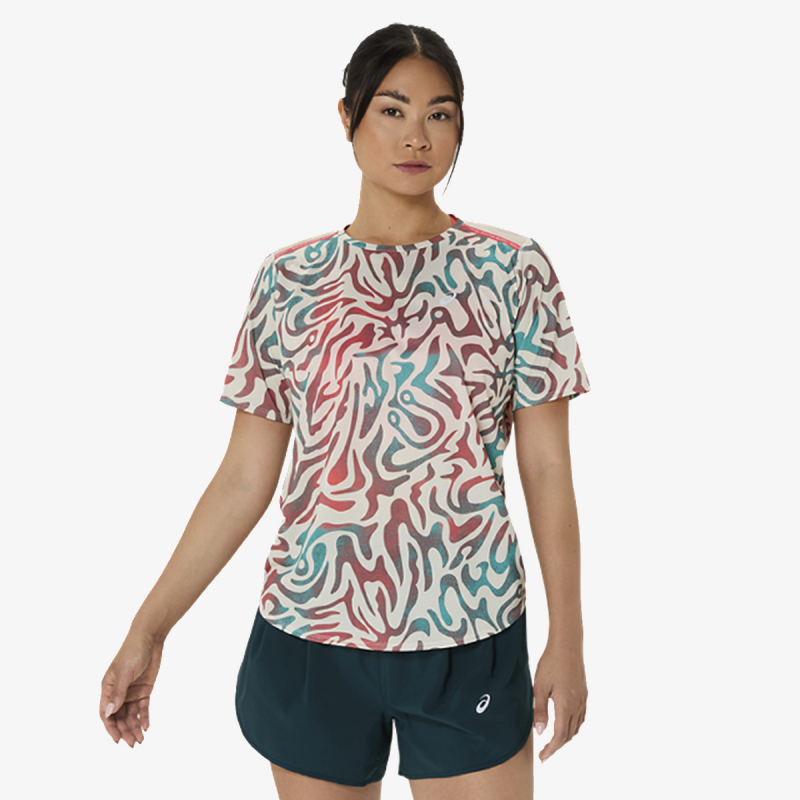 Asics ROAD ALL OVER PRINT SS TOP