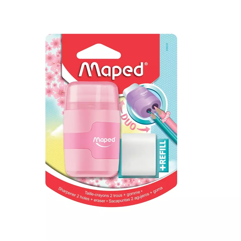 MAPED rezač CONECT 2 Pastel blister