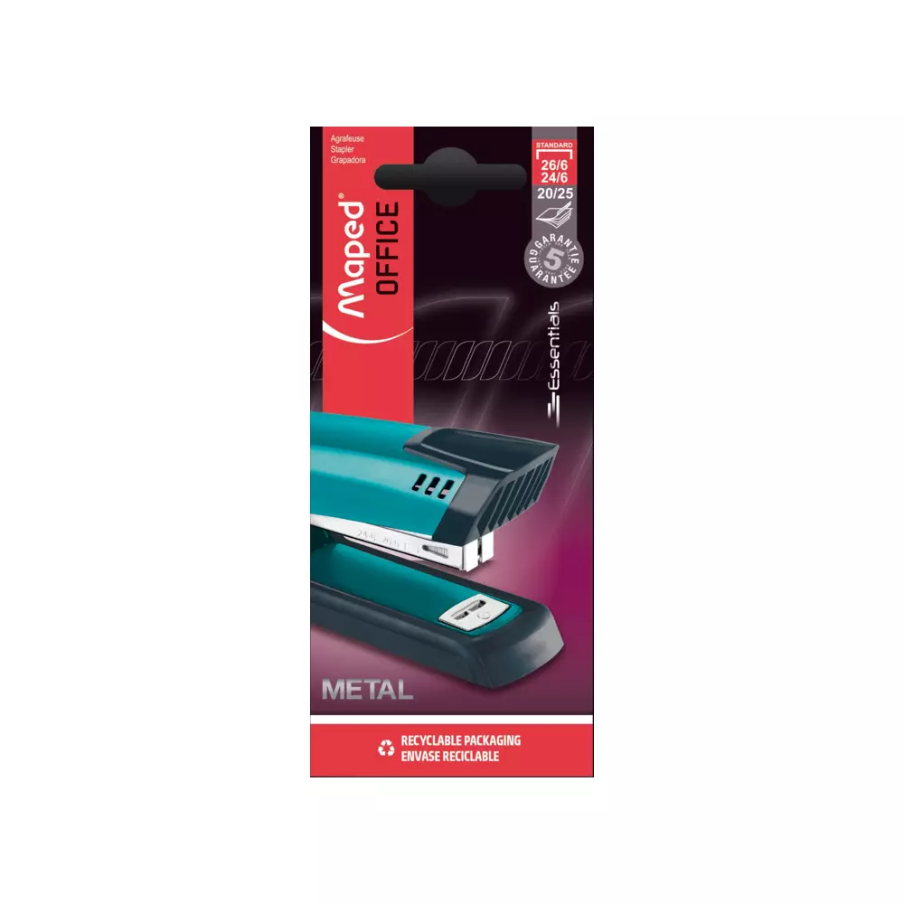 MAPED heftalica METAL 2 24/6 tirkiz