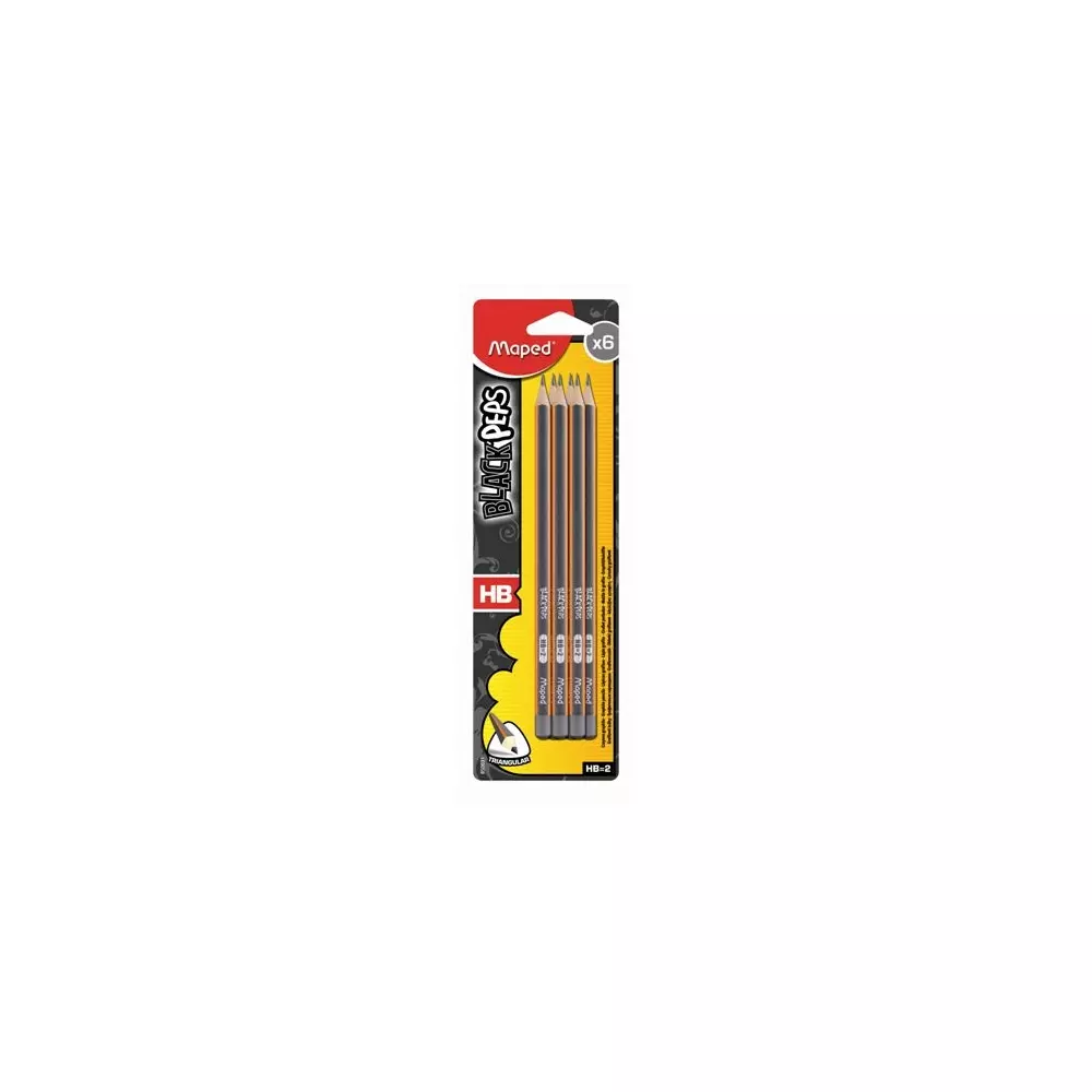 MAPED olovka BLACK PEPs 1/6 Bl