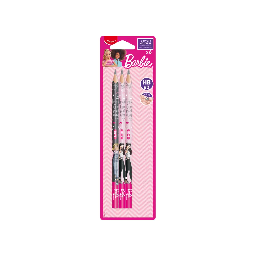 MAPED olovka BARBIE 1/6 blister