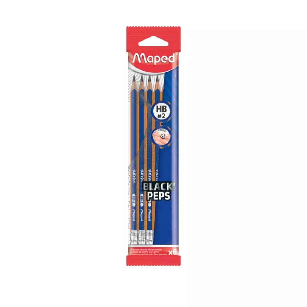MAPED grafitna sa gumicom NAVY HB 6/1