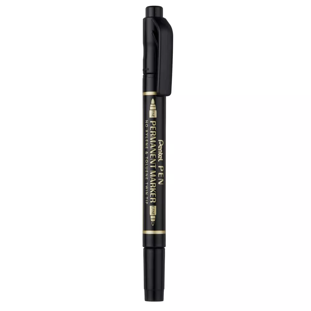 PENTEL marker N-75 TwinTip 0.3/1.2 crni
