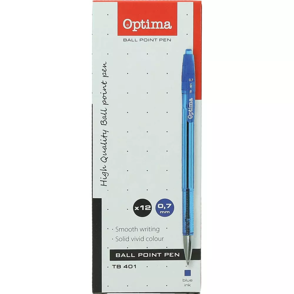 OPTIMA HEMIJSKA OLOVKA TB 401 0.7 PLAVA