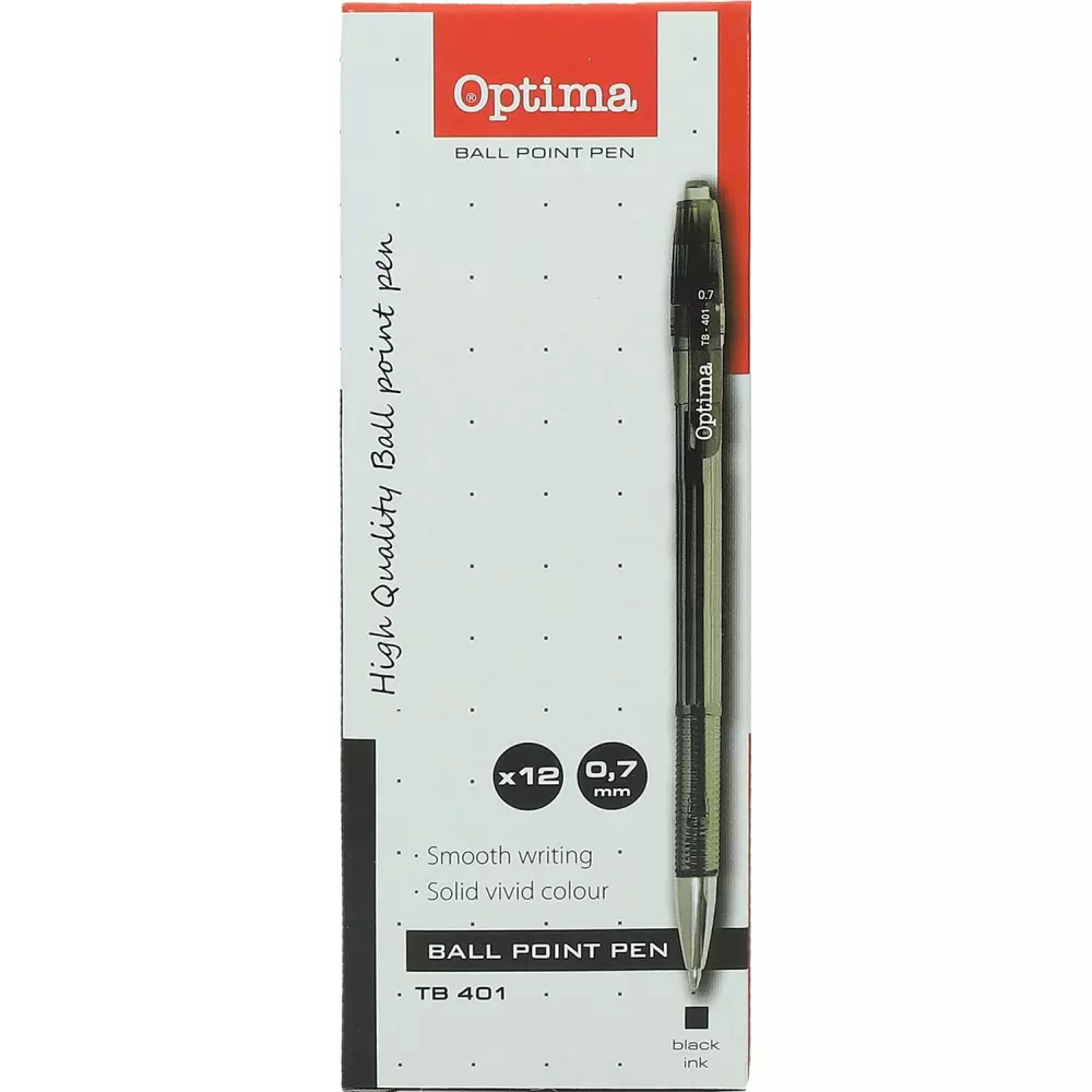 OPTIMA HEMIJSKA OLOVKA TB 401 0.7 CRNA