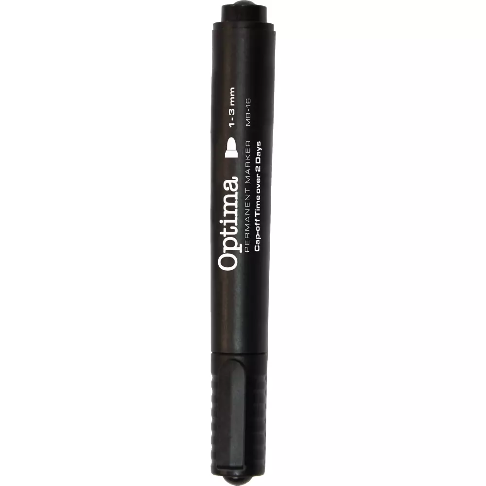 PERMANENT MARKER OPTIMA CRNI OBLI