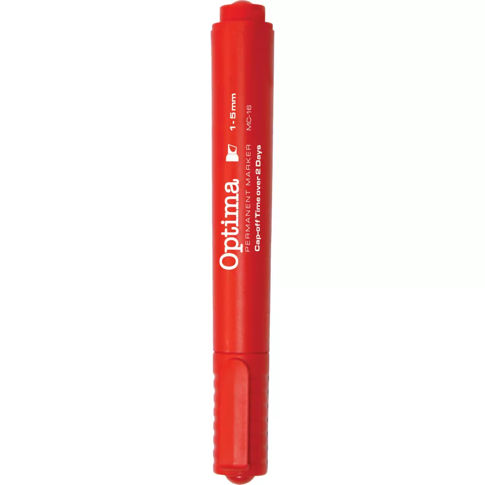 PERMANENT MARKER OPTIMA CRVENI KOSI