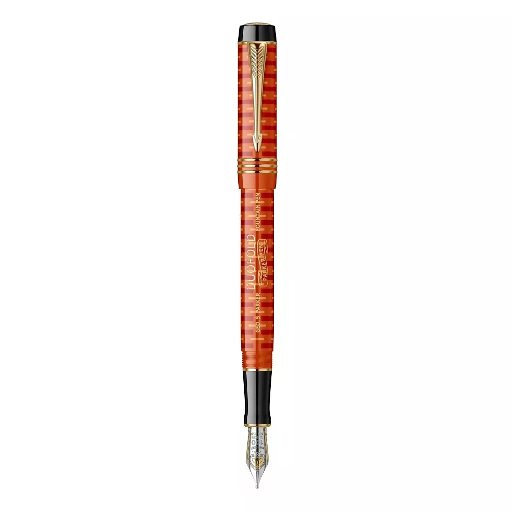PARKER Royal NP DUOFOLD 100th Red M GT