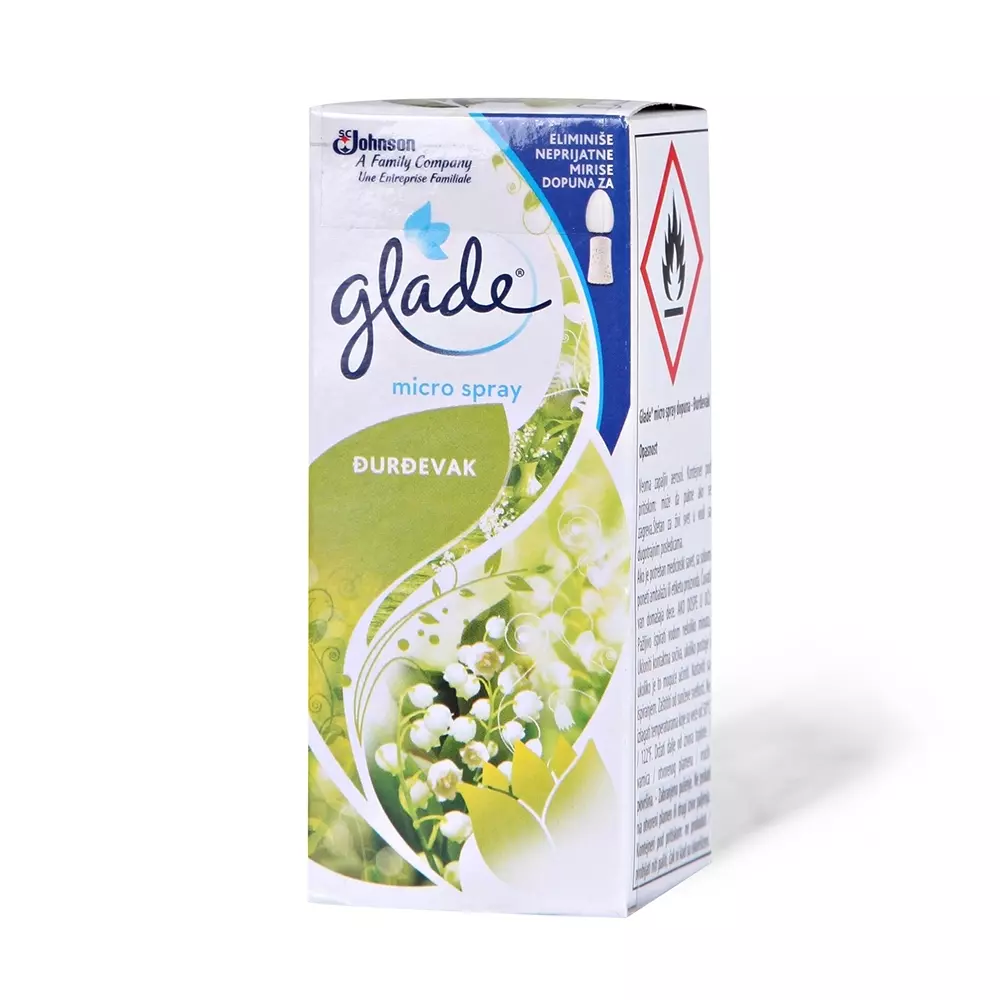 GLADE MIKRO SPREJ 10ml KOMPLET
