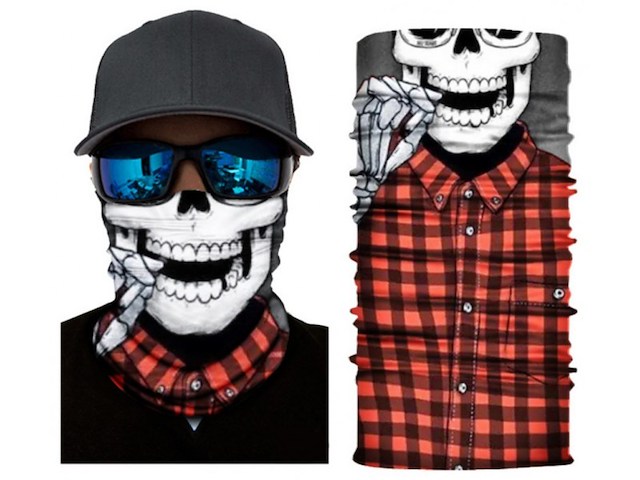 Bandana Marama Skull Kostur Sal Potkapa Maska Model 23