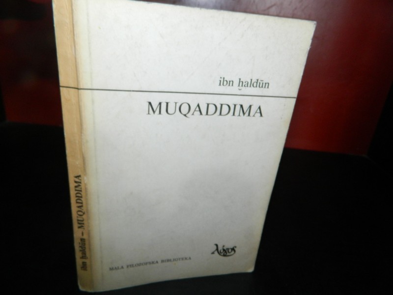 Muqaddima, Ibn Haldin