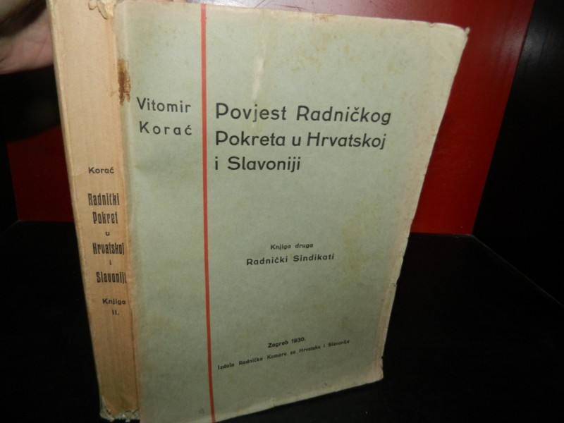 Povjest Radničkog pokreta u Hrvatskoj i Slavoniji 1930