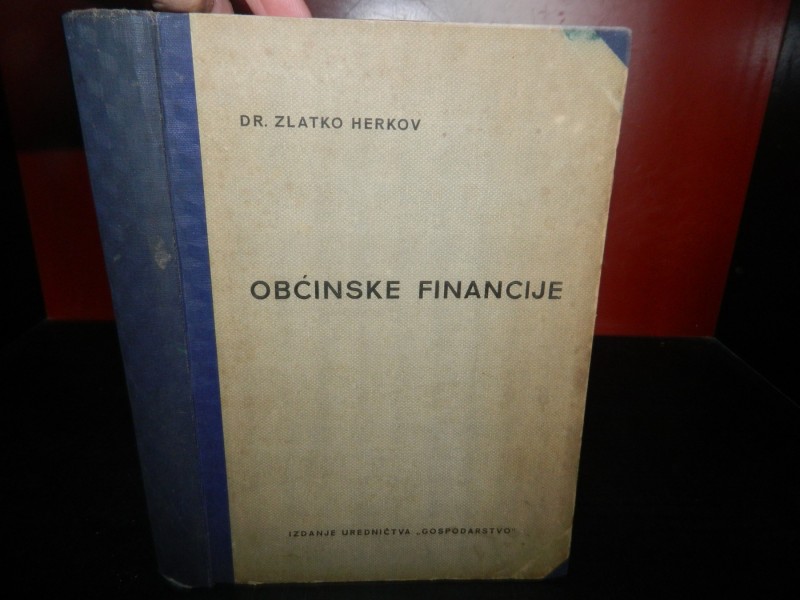 Obćinske financije, Zlatko Herkov