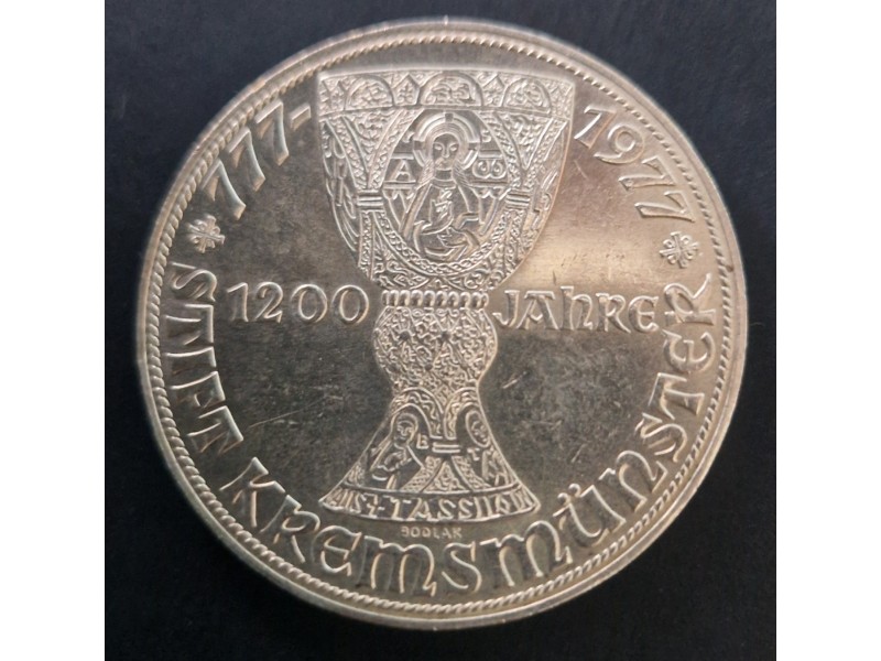 Austria 100 schilling, 1977 Srebro .640