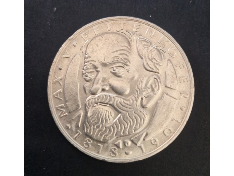 5 Deutsche Mark 1968 Max Pettenkofer .625