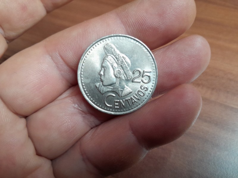 Gvatemala 25 centavos 1994