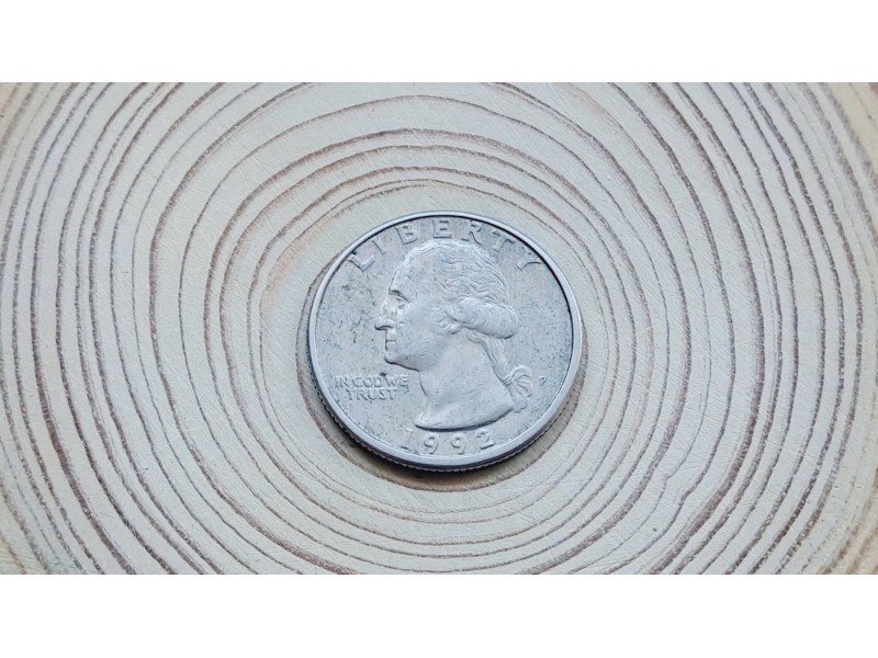 USA QUARTER DOLLAR 1992 GODINA